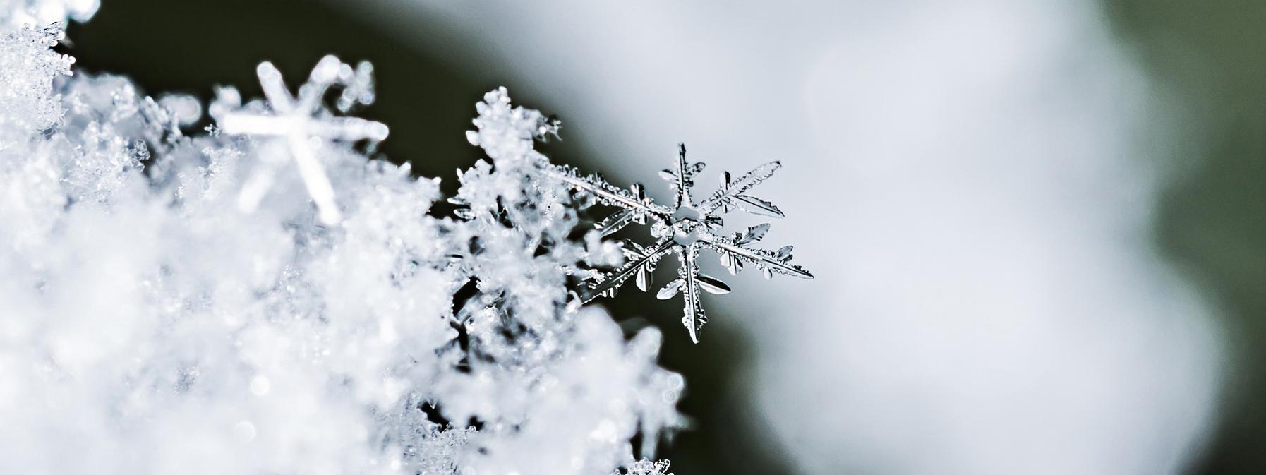 Schneeflocke & Schneekristall – Wetter-Alarm